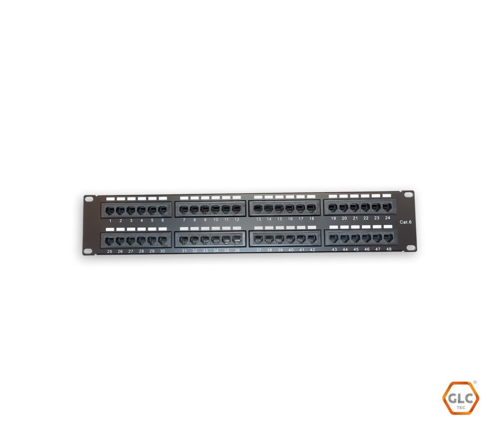 Patchpanel GLC 48P Cat 6 (CE-4051): Terminación Krone/110