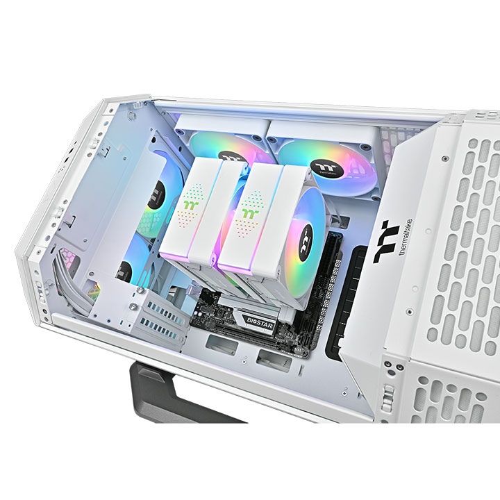 ASTRIA 600 WHITE ARGB | CPU Cooler, 265W TDP, Dual Tower